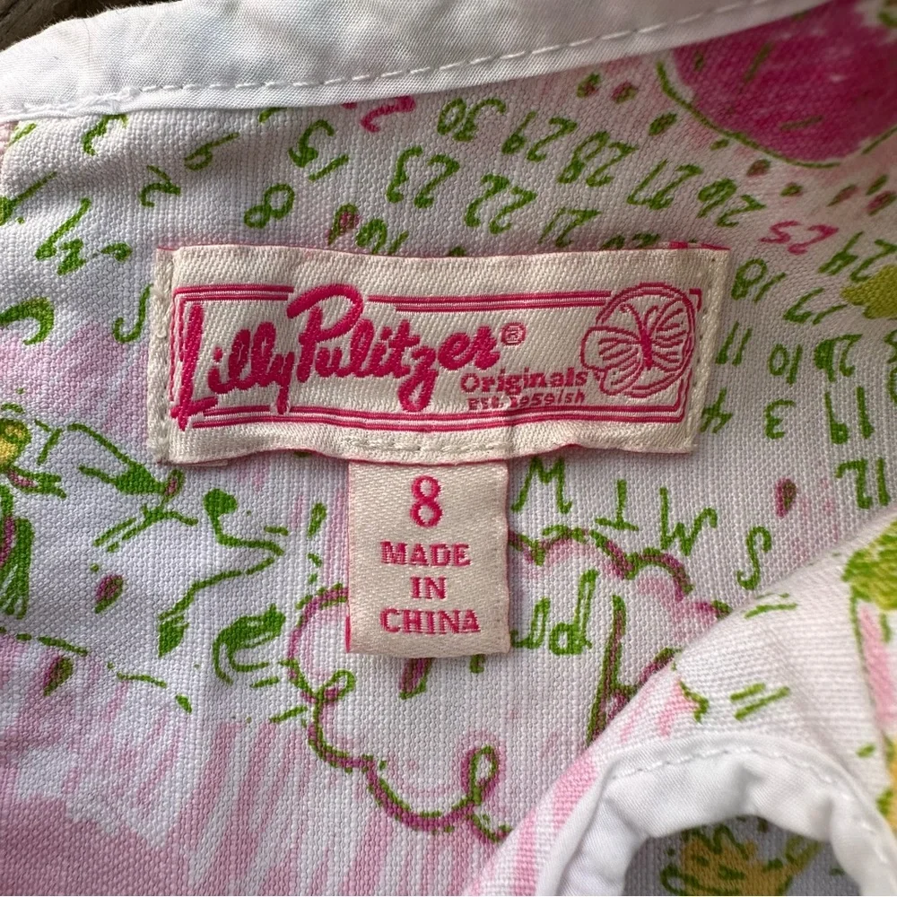 Lilly Pulitzer | Dresses | Lilly Pulitzer Originals Calendar Girl Dress ...